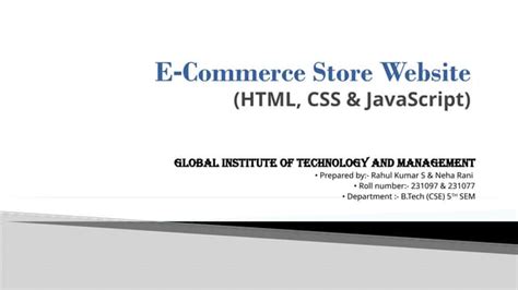 Project Report According To Btech Cse Pptx