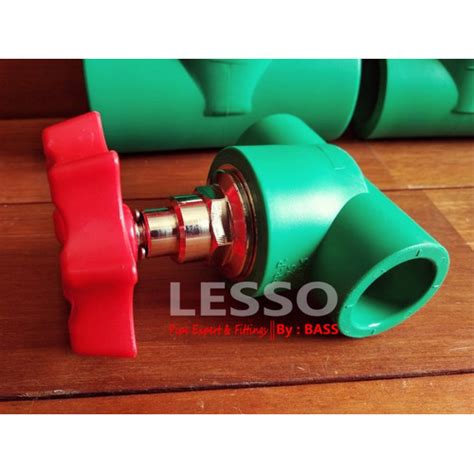 Jual Stop Valve Ppr Lesso 12 Inch Gate Valve Stop Kran Fitting Pipa