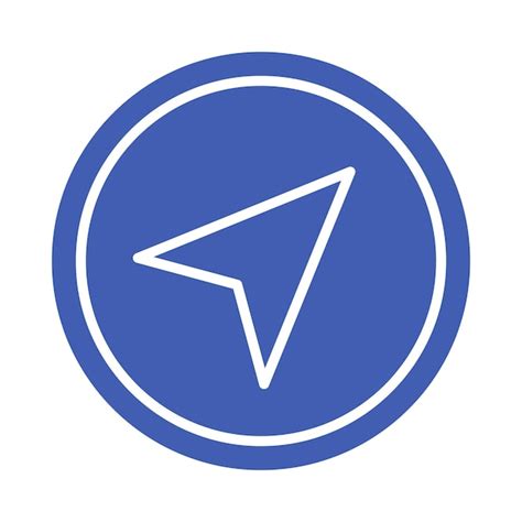 Navigation Icon Premium Vector