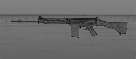 L1a1 Slr 3d Модель 20 Fbx Free3d
