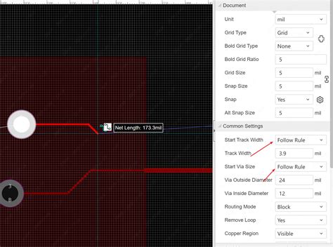 constraint region easyeda pro user guide