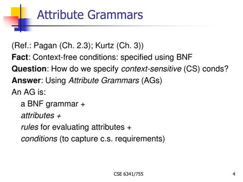 ppt cse 6341 755 programming languages powerpoint presentation