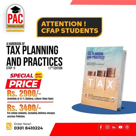 Pac Icap Cfap Publication Taxplanning Taxpractices Pac College