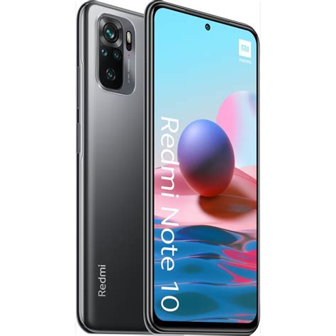 Xiaomi Redmi Note 10 4/128GB Gris Libre | PcComponentes.com