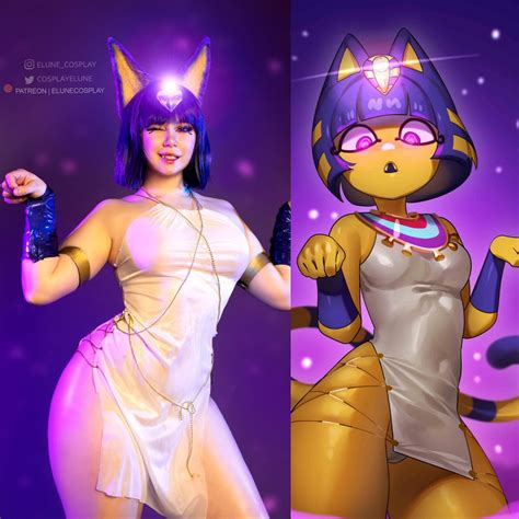 Ankha Cosplay💜 💕cosplay By Ezcosplay Costumes Facebook