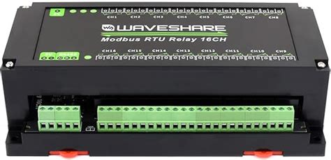 Amazon Com Waveshare Modbus RTU Ch Relay Module RS Interface With Multiple Isolation