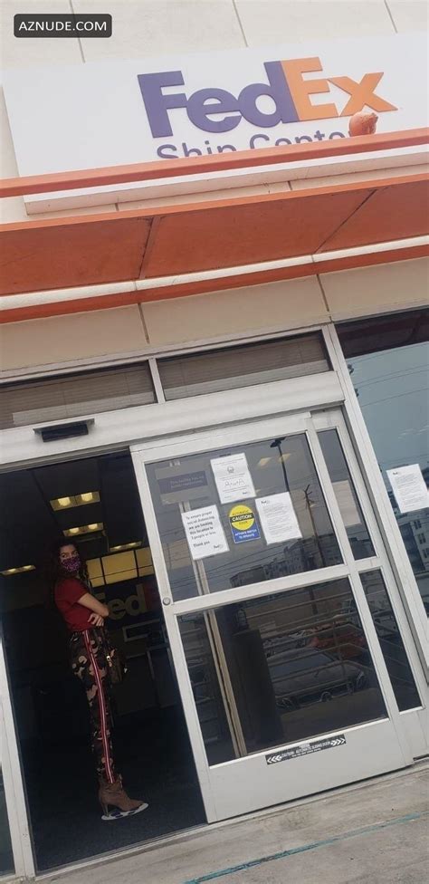 Blanca Blanco Heads To Fedex In Los Angeles Aznude