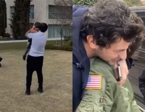 Video კახა კალაძის ემოციური შეხვედრა შვილებთან