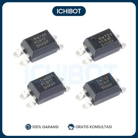 Optocoupler Pc817 Smd 4 Ichibot Store