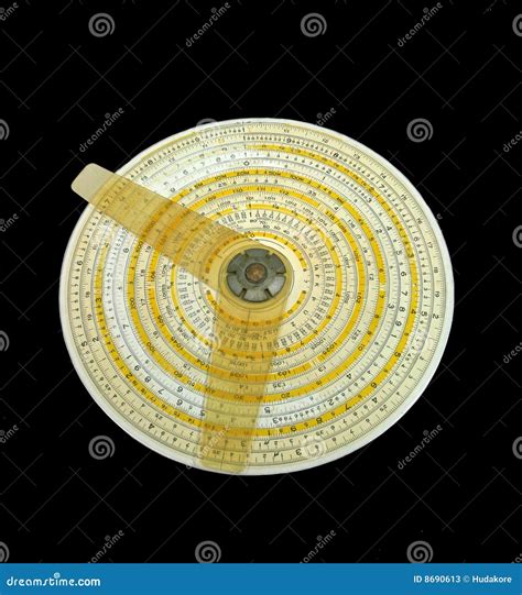 Circular Slide Rule Stock Image Image Of Industrial Rule
