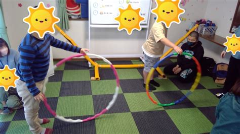 本日の活動～作業療育とフラフープ遊び～ 児童発達支援・放課後等デイサービス イストワール 鴻巣小松教室