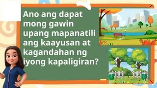 Pagtitipid Na Nakabubuti Sa Kapaligiran Mga Paraan At Kahalagahan Pptx