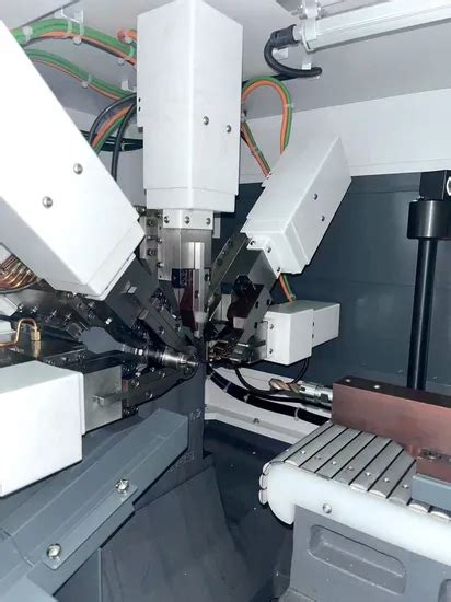Hanbs Multi Axis 5 Knives Swiss Type CNC Lathe With High Rigidity Five Tool Simultaneous