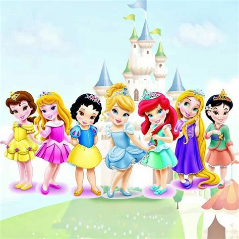 Princess Cute Com Imagens Decoração Festa Princesas Disney Festa