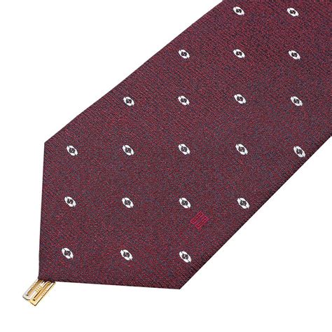 [닥스셔츠] 실크혼방 올오버 기하학 자카드 패턴 넥타이 Dif1acf1251r2 Daks Shirts