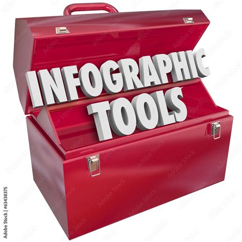 Infographic Tools Toolbox Creating Data Graphs Information Stock Illustration Adobe Stock
