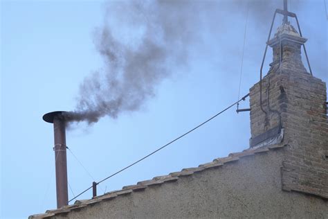Black Smoke Again On Morning Of Conclaves 2nd Day Signals No Pope