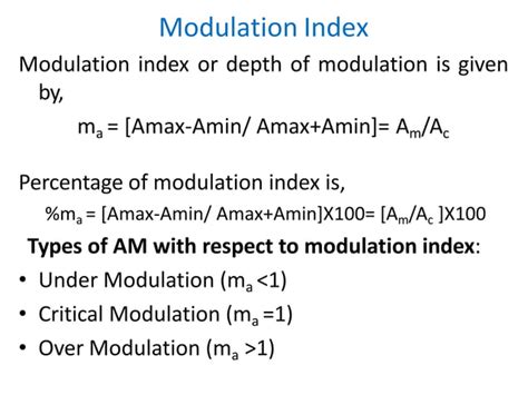 Types Of Modulation Pptx