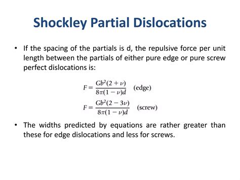 Dislocations In Fcc Metalsradwan Pptx