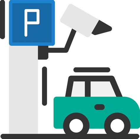 Parking Security Camera Flat Icon 39526527 Vector Art At Vecteezy