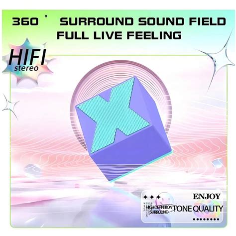 X1 Mini Speaker Portable Wireless Stereo Speaker Cube Style Surround