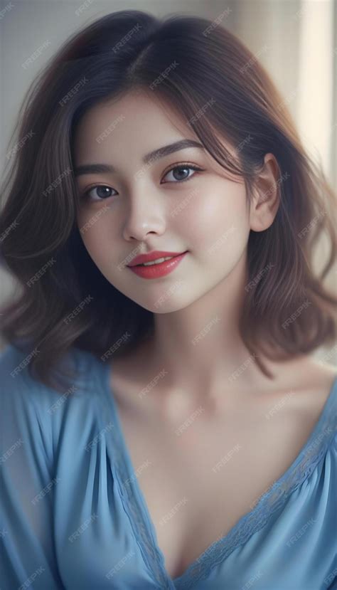 Premium Photo Beautiful Asian Woman Portrait Model Is A Asian Beauty