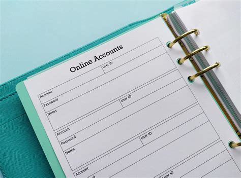 A5 Size Password Tracker Bundle Log Login Organizer Password Keeper A5 Size Password Tracker Bundle Log Login Organizer Password Keeper
