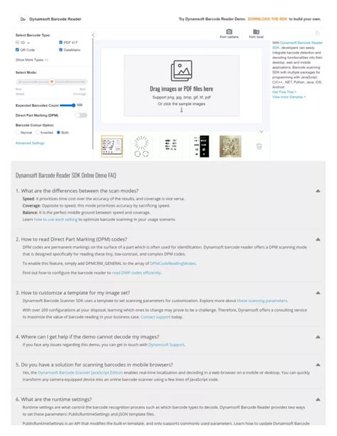 Ppt Online Barcode Scanner Barcode Reader Sdk Dynamsoft