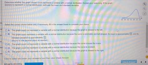 Solved Determine Whether The Graph Shown Could Represent A Chegg
