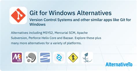 Git For Windows Alternatives Top 13 Version Control Systems And Similar