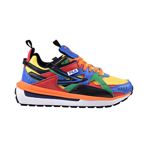 Fila Sandenal Mens Shoes Lemon Red Blue Multi Color 1rm01646 732