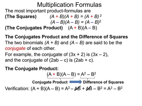 4 Multiplication Formulas X Ppt 4 Multiplication Formulas X Ppt