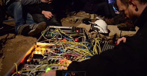 Modular Synth Jam In A Cave Synthtopia