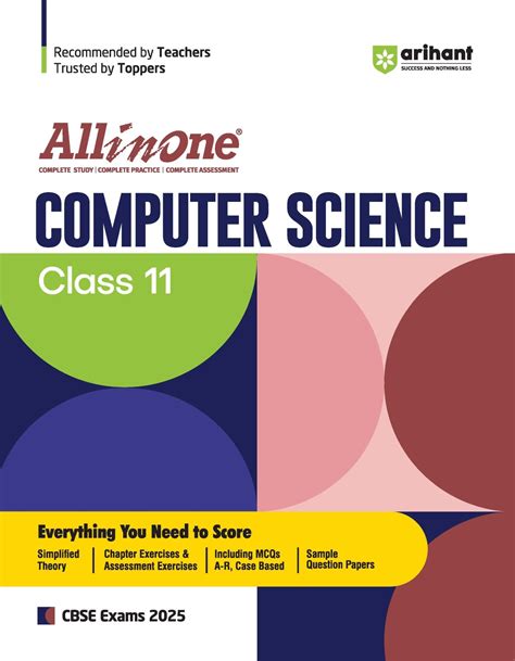 All In One Computer Science Class 11 Based On Latest Ncert For Cbsc