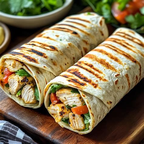 Grilled Chicken Ranch Wraps Artofit