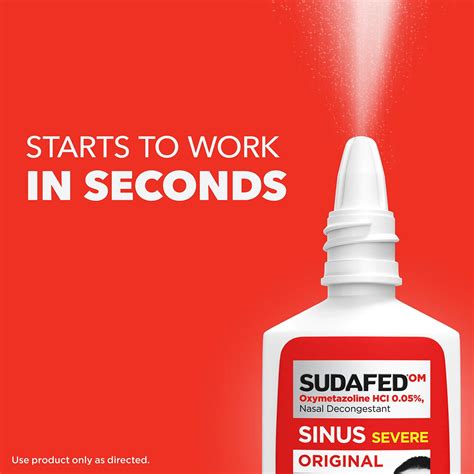 Sudafed® Sinus Severe Original Nasal Spray Decongestant Sudafed®