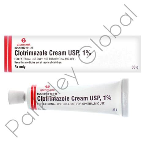 Clotrimazole Cream Medicine Grade Allopathic Formulation Hospital