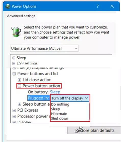 How To Change Power Button Actions On Windows Geek Rewind