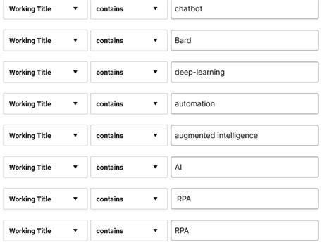Trying To Get A Report Filter To Show What I Need Any Ideas