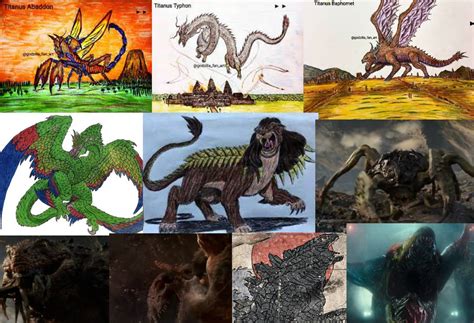 All Monsterverse Titans Part 2 By Woahcrashbandicoot On Deviantart