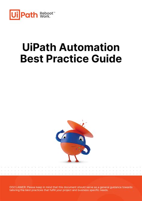 SOLUTION Uipath Automation Best Practice Guide Studypool