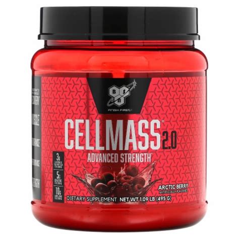 Bsn Cellmass 20 Post Workout Recovery Arctic Berry 25 Servings 25