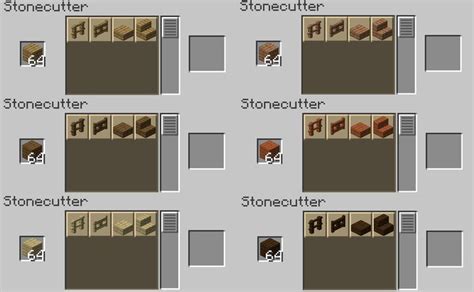 Wood Cutting 115 Minecraft Data Pack