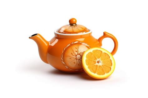 Premium Ai Image Orange Drink Container