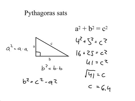 Matte 9 Pythagoras Sats