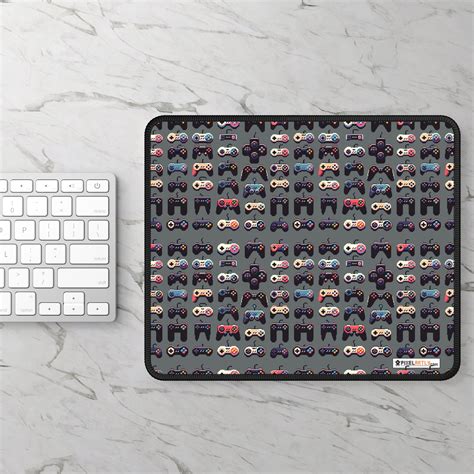 Pixel Gamepad Gaming Mouse Pad Pixelartly
