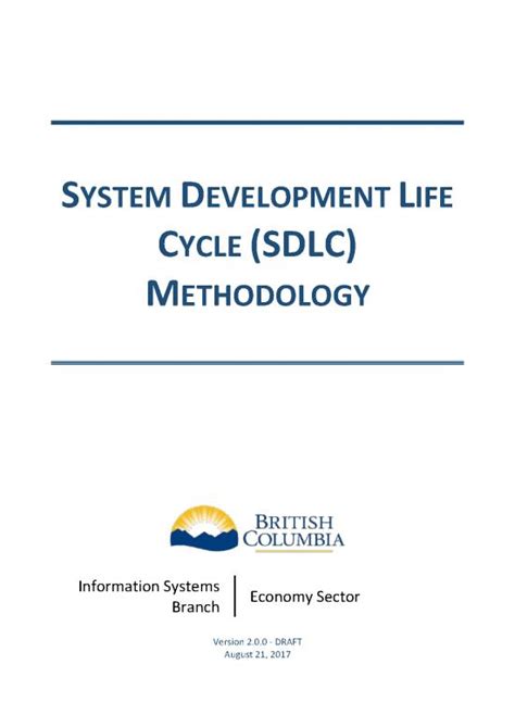 System Development Life Cycle Pdf 181379 System Development Life