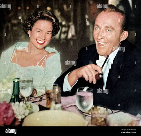 Kathryn Grant With Her Husband Bing Crosby 1958 Old Colorized Photo