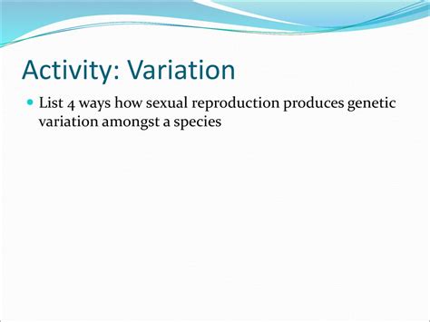 Variation And Adaptation Ppt Download