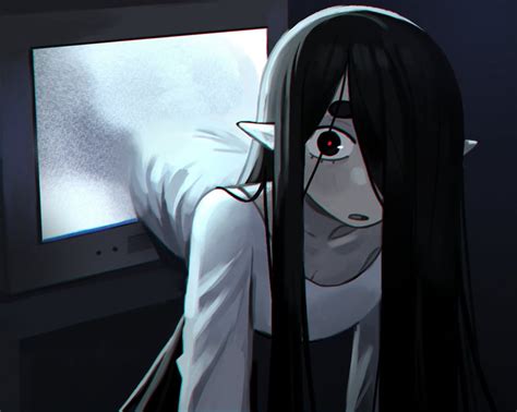 Yamamura Sadako And Licorice Original Drawn By Justadrian Yoadriandk Danbooru